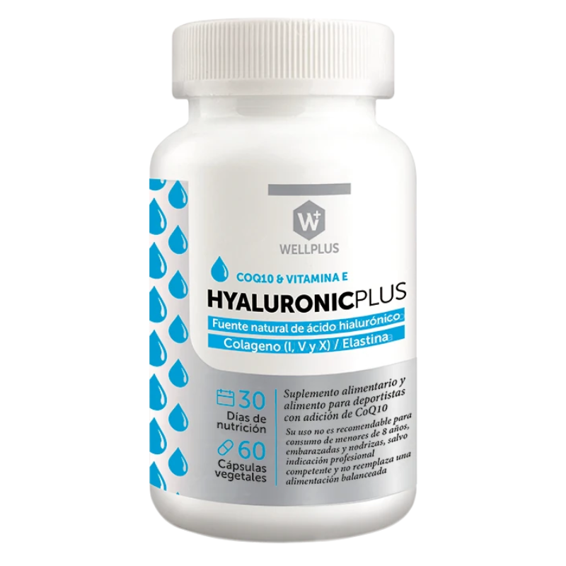 HYALURONIC PLUS 60 CAP - WELLPLUS — Shamix Emporio Natural