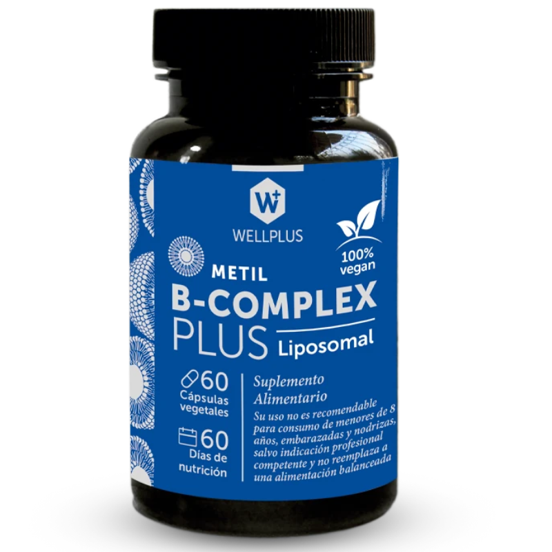 B-COMPLEX PLUS LIPOSOMAL 60 CAP - WELLPLUS — Shamix Emporio Natural