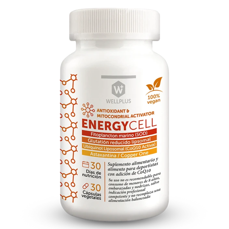 ENERGY CELL 30 CAP - WELLPLUS — Shamix Emporio Natural