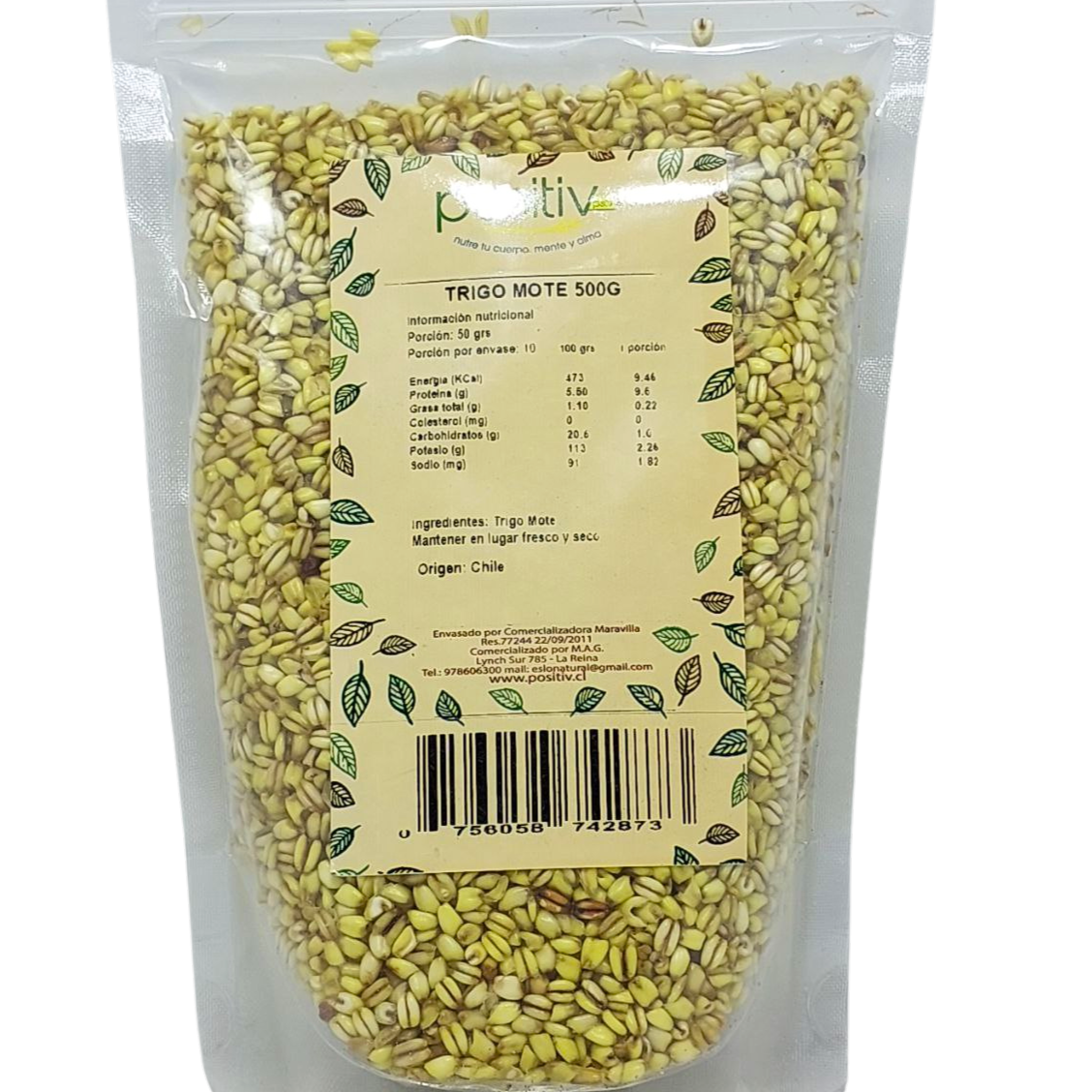 Trigo Mote 500 gr- POSITIV — Shamix Emporio Natural